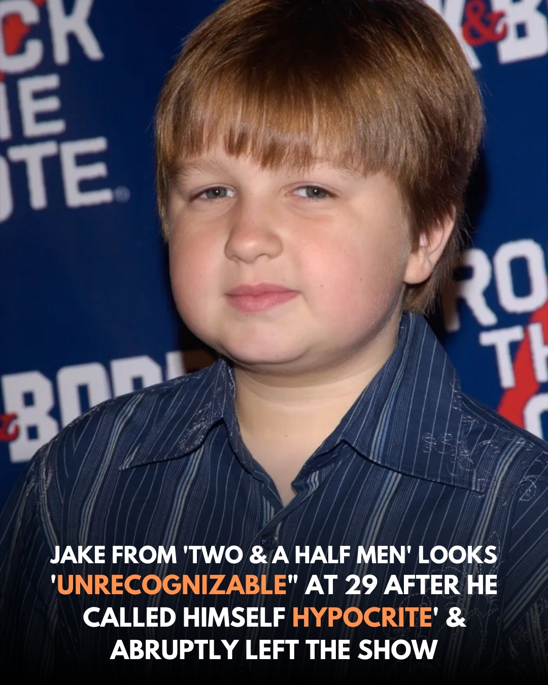 Jake from ‘Two & a Half Men’ Gained Weight & Looks ‘Unrecognizable ...